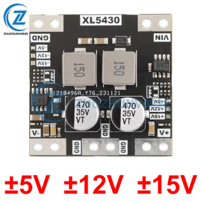 XL5430 ±5/12/15V Positive to POS NEG Dual Voltage Power Supply Module ...
