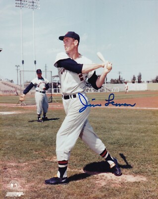 JIM LEMON WASHINGTON SENATORS ACTION SIGNED 8x10 | eBay