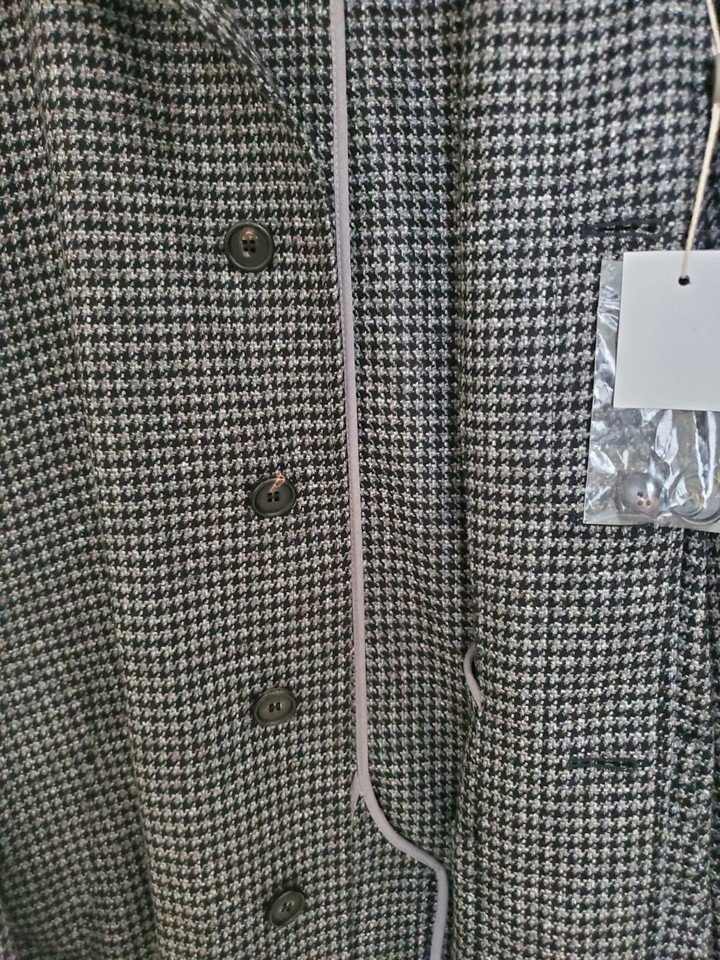 LUIGI BORRELLI NAPOLI "Royal Collection" 100% Cashmere Coat Grey UK44 ...