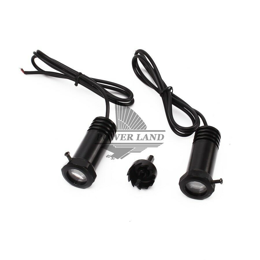 2x LED Car Door Vertical USA American Flag Logo Welcome Projector ...