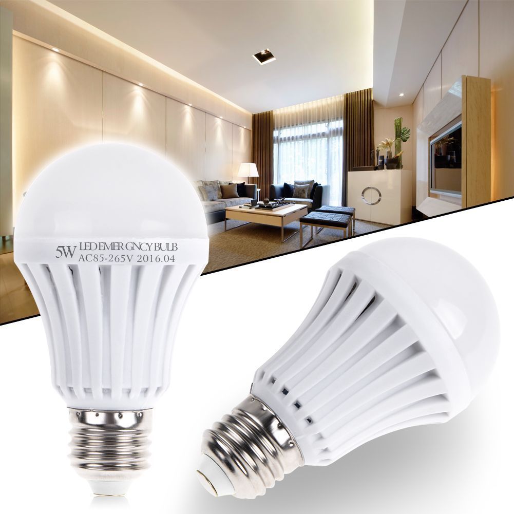 Energy Saving Intelligent Emergency Light Bulb Lamp LED E27 | eBay