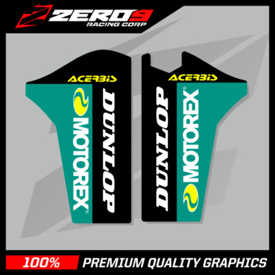 KTM MOTOCROSS SX/SXF 2008-2014 EXC 2008-2015 FORK DECAL MX GRAPHICS ...