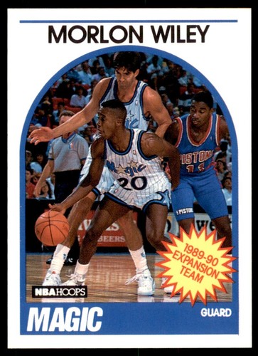 1989-90 Hoops Morlon Wiley . Orlando Magic #301 | eBay