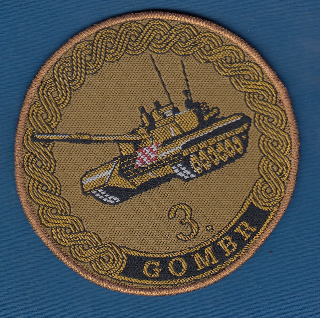 HV - CROATIA ARMY, ORGANIZATION (ORDER OF BATTLE), 3.GOMBR, VINTAGE ...