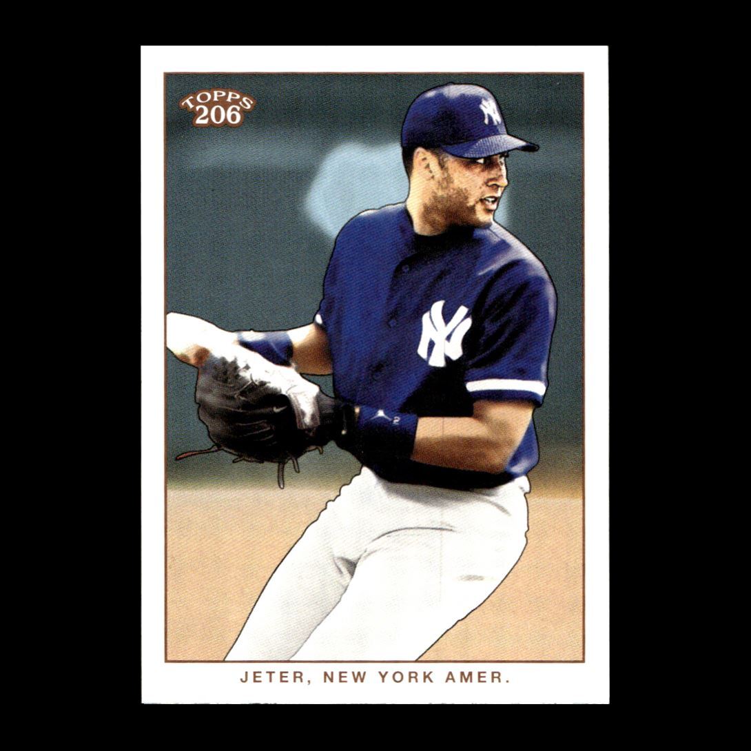Derek Jeter 2002 Topps 206 New York Yankees #236 R315E 9 | eBay