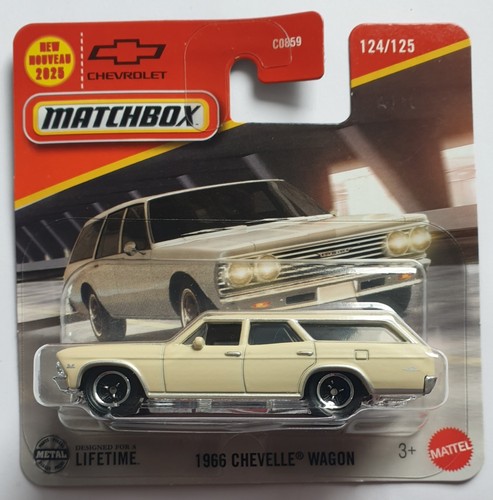 Matchbox - 1966 Chevelle Wagon - Chevrolet - 124/125 - MBX Showroom ...