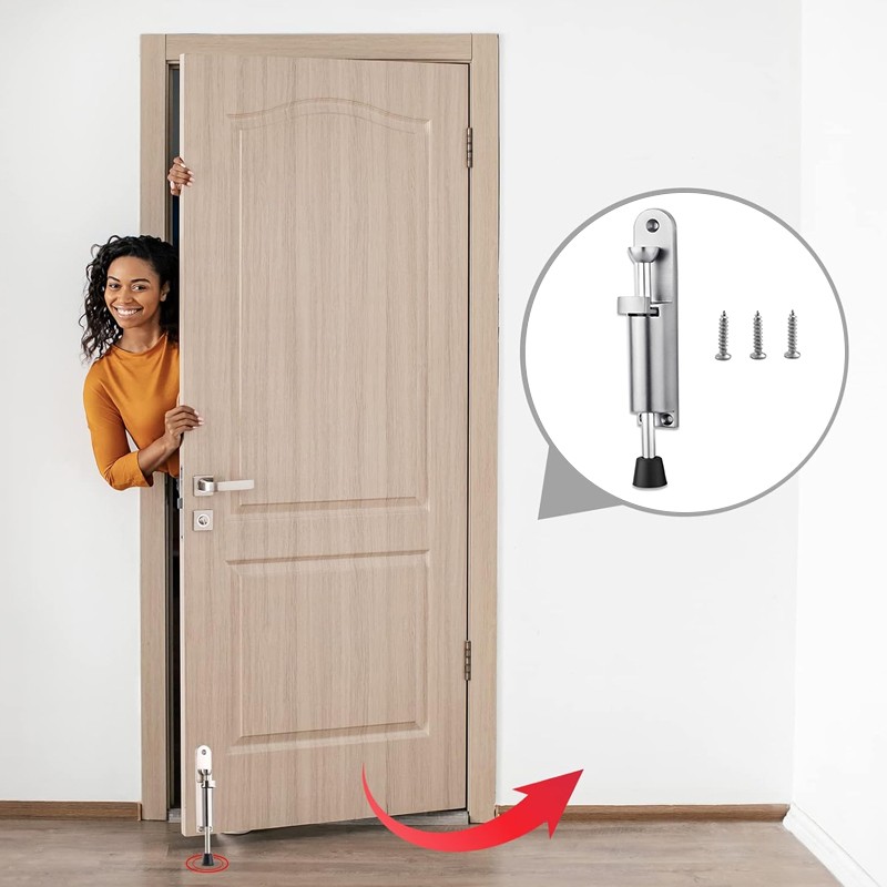 Kick Down Door Stop Keep The Door Stay Open for Garage Gate Home Office Hotels | eBay UK