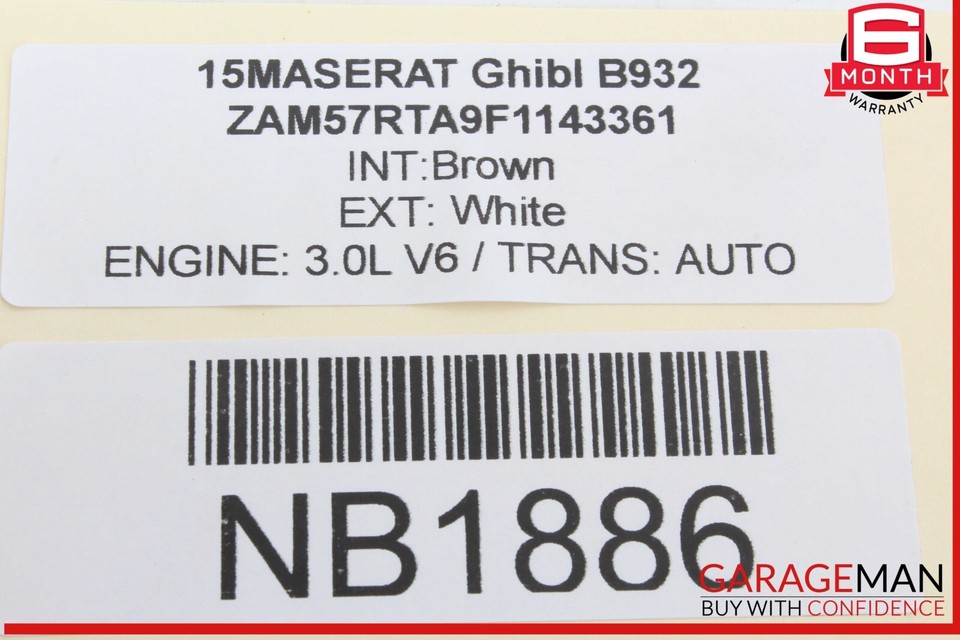 14-22 Maserati Ghibli Quattroporte Emergency Spare Tire Tool Kit OEM | eBay