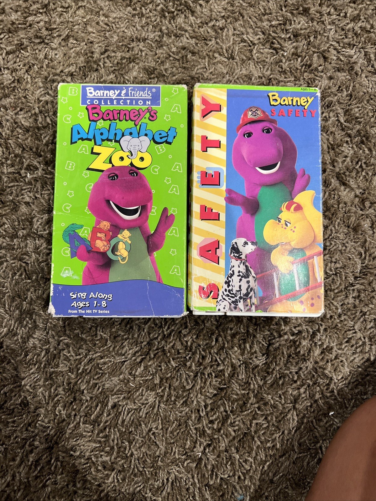 Barney VHS - Lot Of 2- Barney Safety & | Grelly USA