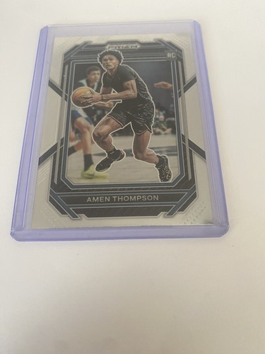 Amen Thompson 2023 Panini Prizm Draft Picks Rookie Card RC Rockets Card ...