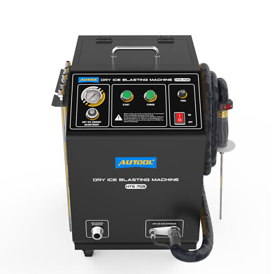 AUTOOL HTS705 Automotive DRY ICE Blasting Machine Car Ships Etc. Engine ...