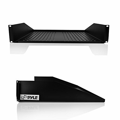 Pyle PLRSTN14U 2U 19" Universal Fixed Server Rack Cabinet Shelf ...