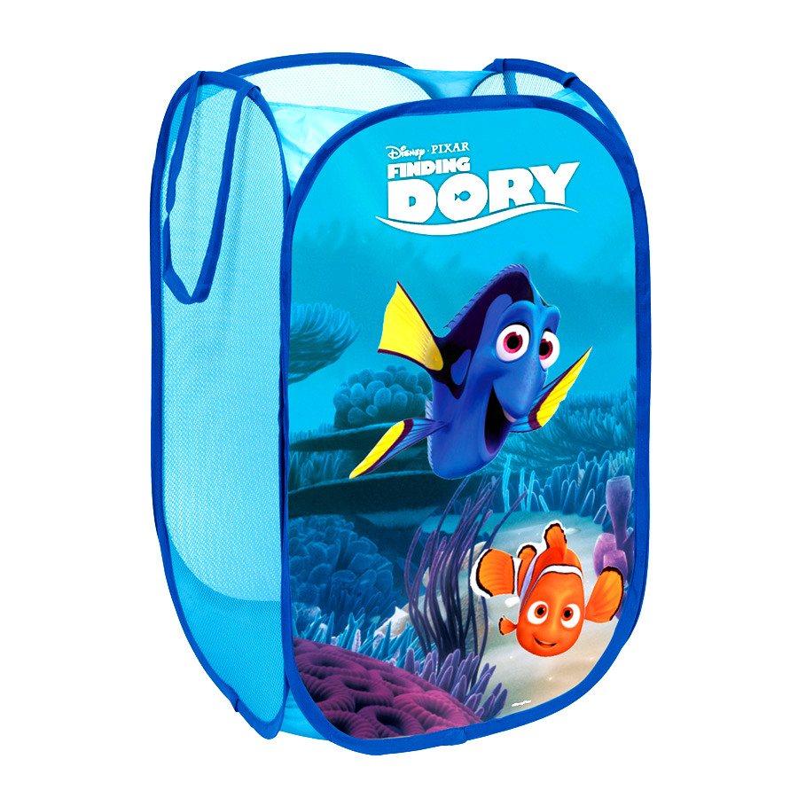 Genuine DISNEY Pop Up Mesh Hamper Laundry Basket Bag Bin Tidy Storage ...