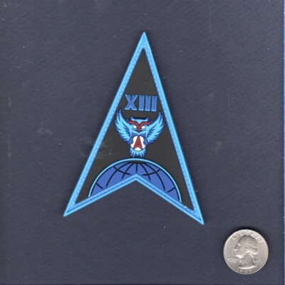 Original SPACE DELTA 13 USSF US Space Force PVC Uniform Squadron Patch ...