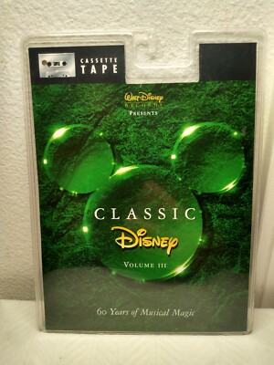 CLASSIC DISNEY VOL. IIl "60 Years Of Musical Magic" Cassette Unopened ...
