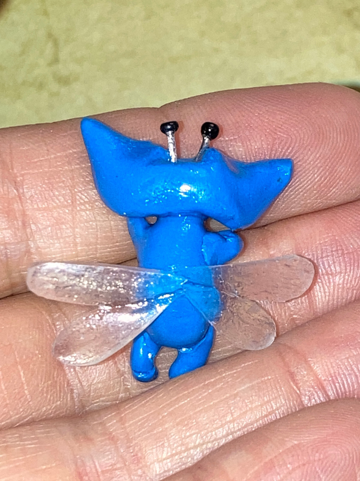 Miniature TINY 1 Corish pixie bead eyes + 1 cage Magic Wizard Doll ...