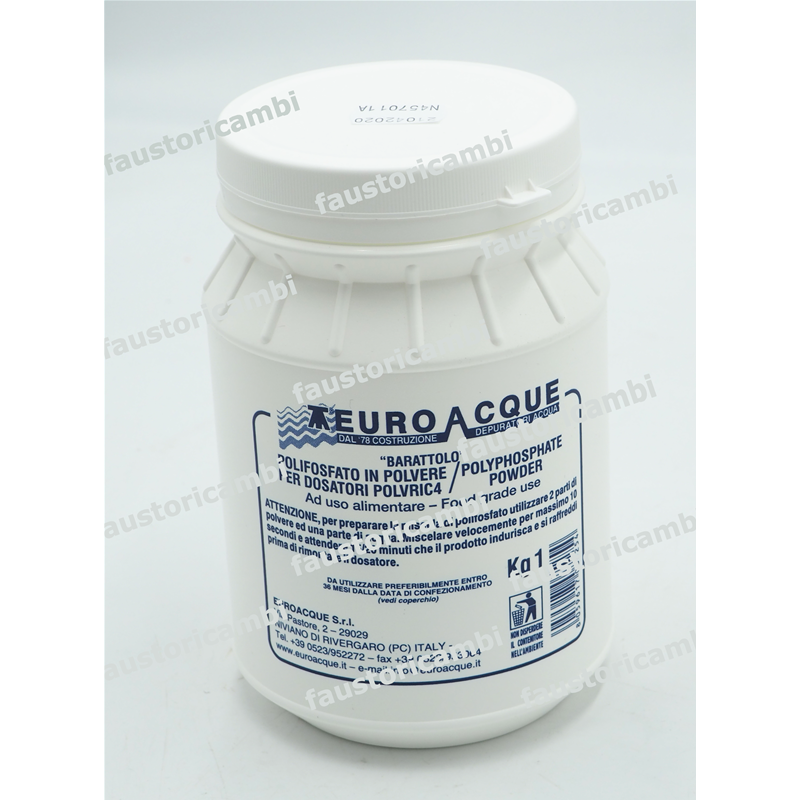 POLYPHOSPHATE SALT POWDER SPARE 1 KG UNIVERSAL ANTI-SCALE BOILER ...