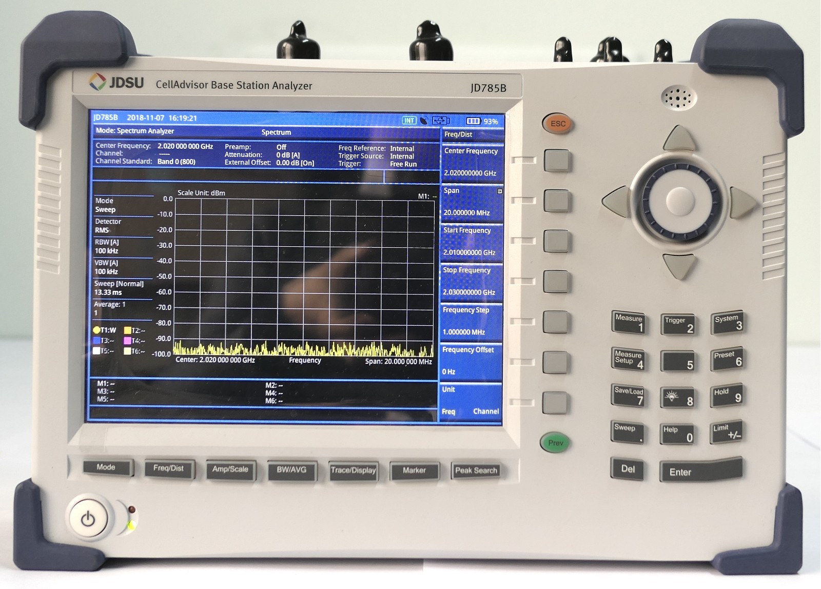 VIAVI/JDSU JD785B CellAdvisor Base Station Analyzer, LTE-Advance etc ...