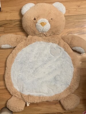 Bestever Teddy Bear Tummy Time Baby Play Mat Plush | eBay