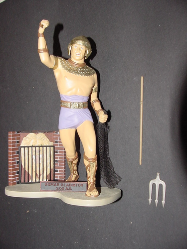 AURORA SPARTACUS ROMAN GLADIATOR MODEL KIT BUILT NO BOX | eBay
