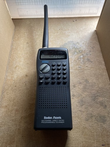 Radio Shack 100 Channel Direct Entry Programmable Scanner 20-305 PRO-25 ...