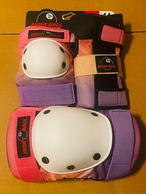 Eight Ball Kids Multi-Sport Wrist Knee Elbow Pads Protective Pad Set 14 ...