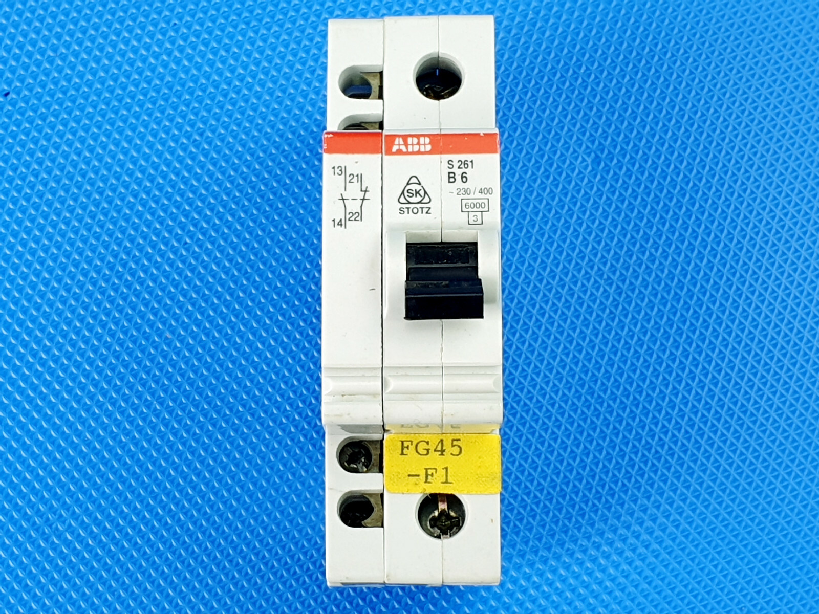 ABB S 261 B6 Sicherungsautomat, Leitungsschutzschalter mit ...