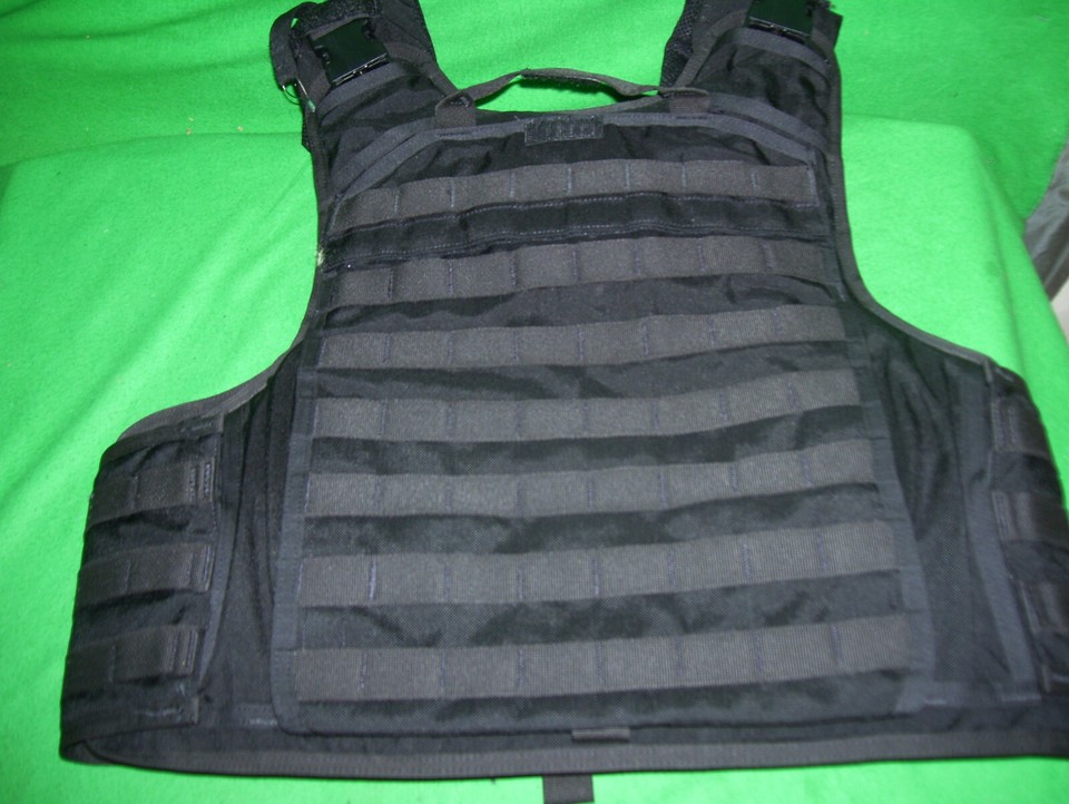 ARMOR EXPRESS Tactical Large IIIA Body Armor Bullet Proof Vest NOS XL ...