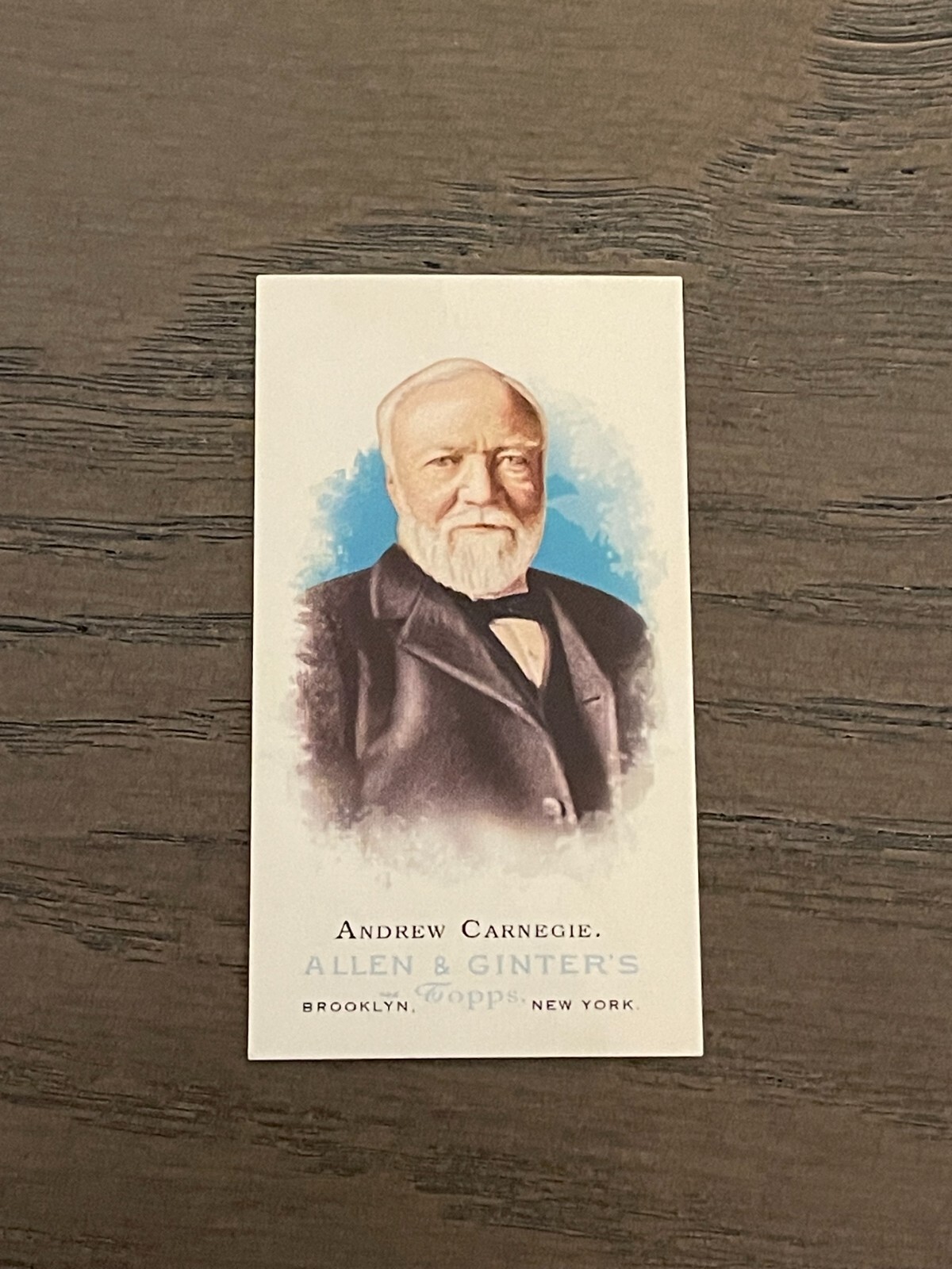 2006 Topps Allen & Ginter's Mini Andrew Carnegie A&G Back #344 | eBay