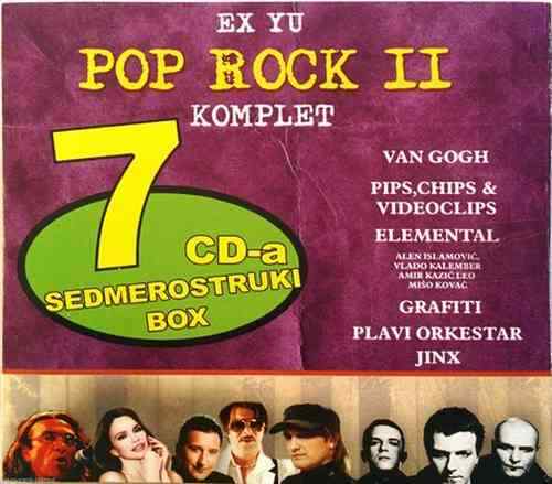 7CD EX YU POP ROCK II VAN GOGH GRAFITI MISO KOVAC ELEMENTAL JINX PLAVI ...