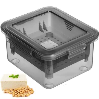 Tofu Press Tofu Drainer 3-Layer Tofu Press Built-In Drainage Water ...