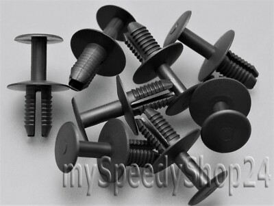 40x für BMW SPREIZNIETE RADKASTEN KABELKANAL STOßSTANGE CLIPS ...