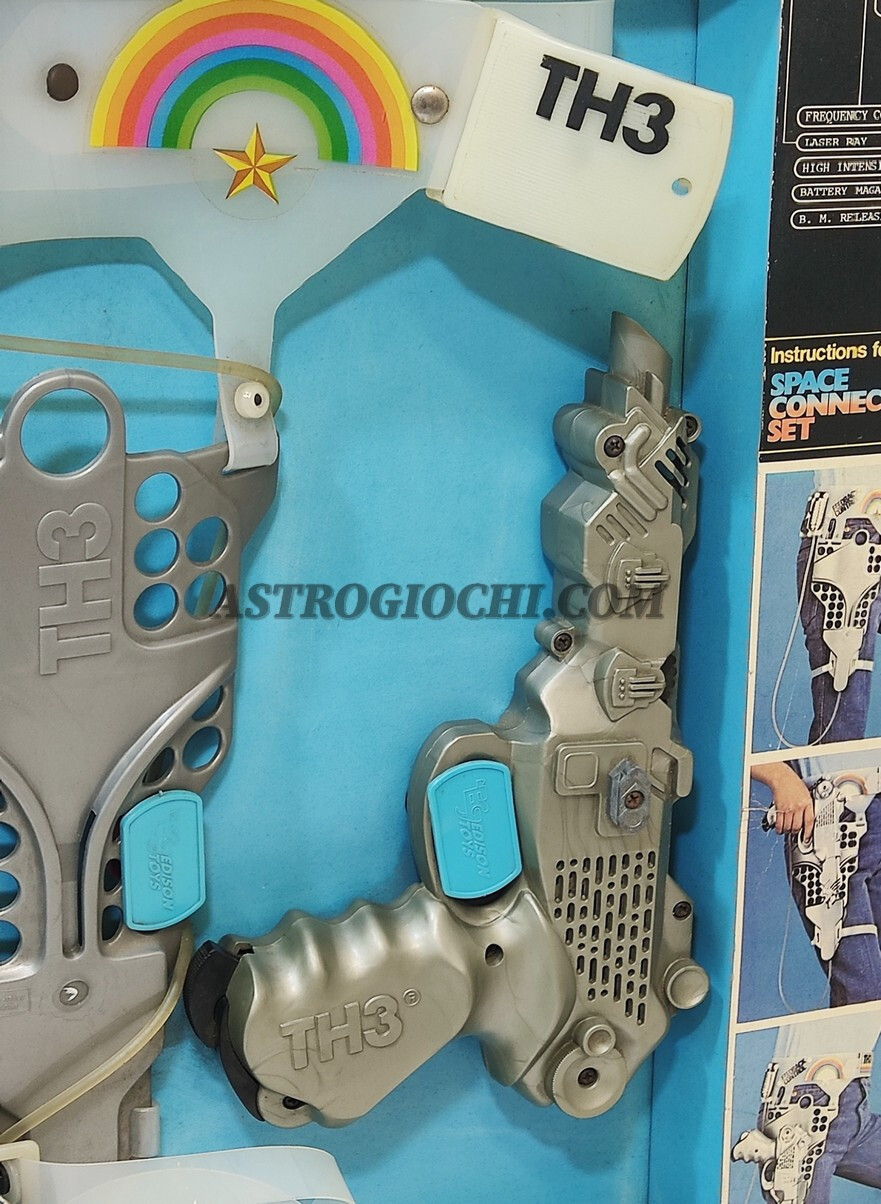 TH3 PROJECT SPACE TRONIC ELECTRIC GUN THAROS VINTAGE '70 NEW IN BOX ...