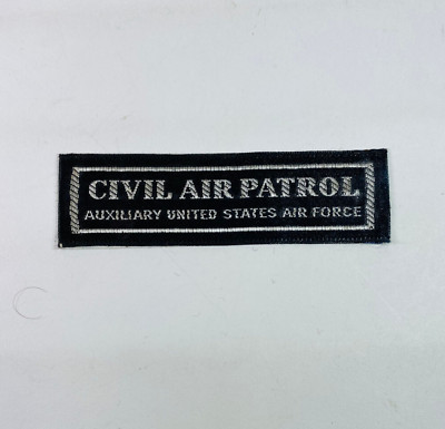 Civil Air Patrol Auxiliary US Air Force USAF 3.25"x1" Chest Tab Patch ...
