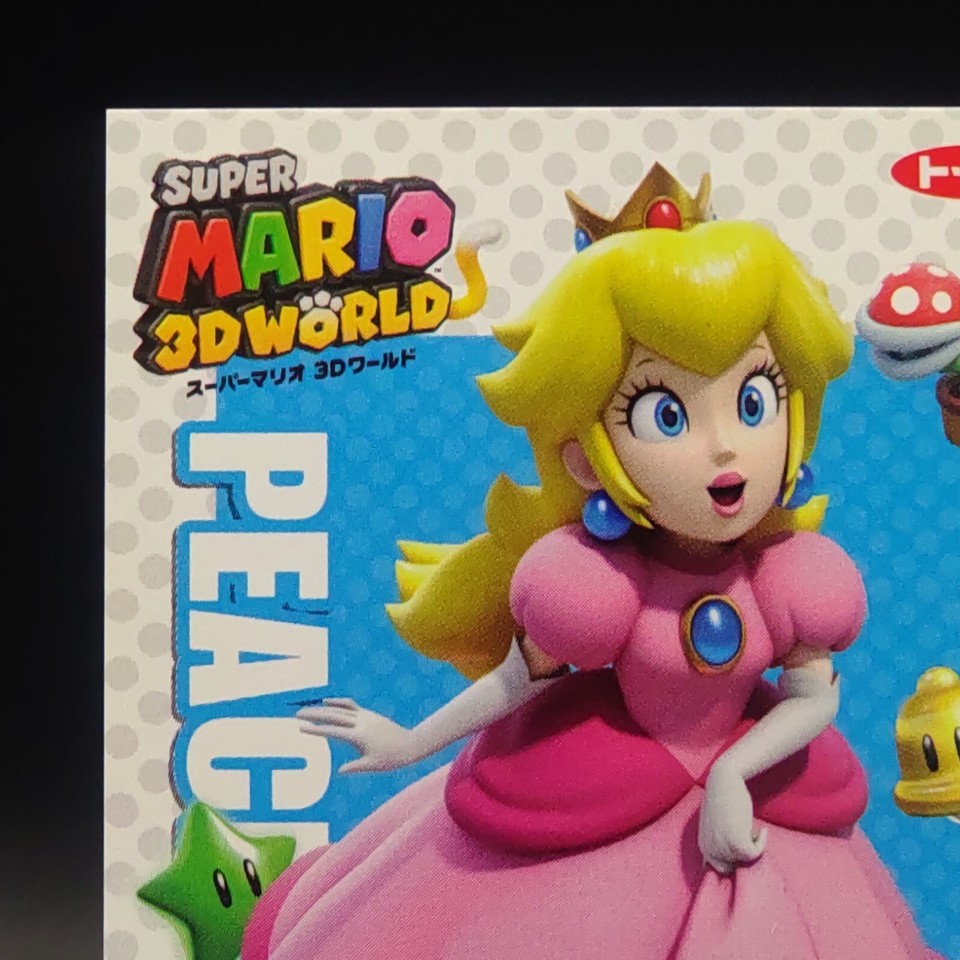 Princess Peach Super Mario Bros World Vintage Card Topsun Nintendo ...