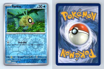 Feebas #41/191 SV Surging Sparks 2024 Reverse Holo Common Pokemon TCG Card | eBay UK