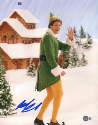 WILL FERRELL SIGNED 11X14 PHOTO ELF AUTHENTIC AUTOGRAPH BECKETT COA 2 ...