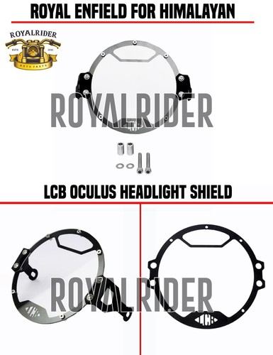 ROYAL ENFIELD ''HIMALAYAN 411cc LCB OCULUS HEADLIGHT SHIELD''- WITH EXP ...