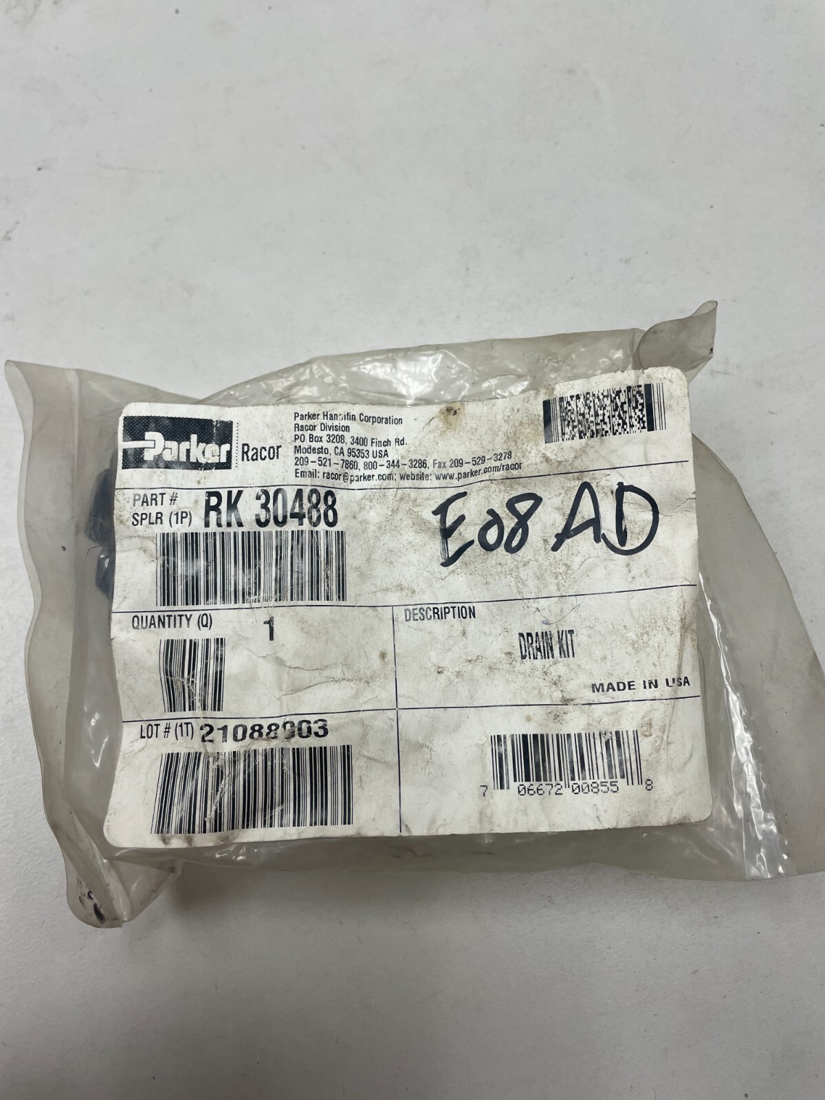 RACOR REPLACEMENT DRAIN VALVE RK30488 | eBay