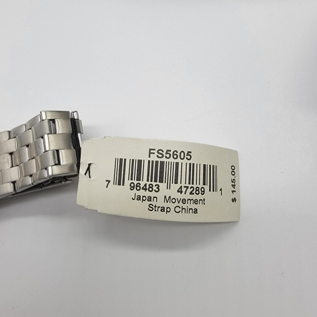 Fossil Men's Chronograph Forrester Stainless Steel Bracelet Watch 46mm ...