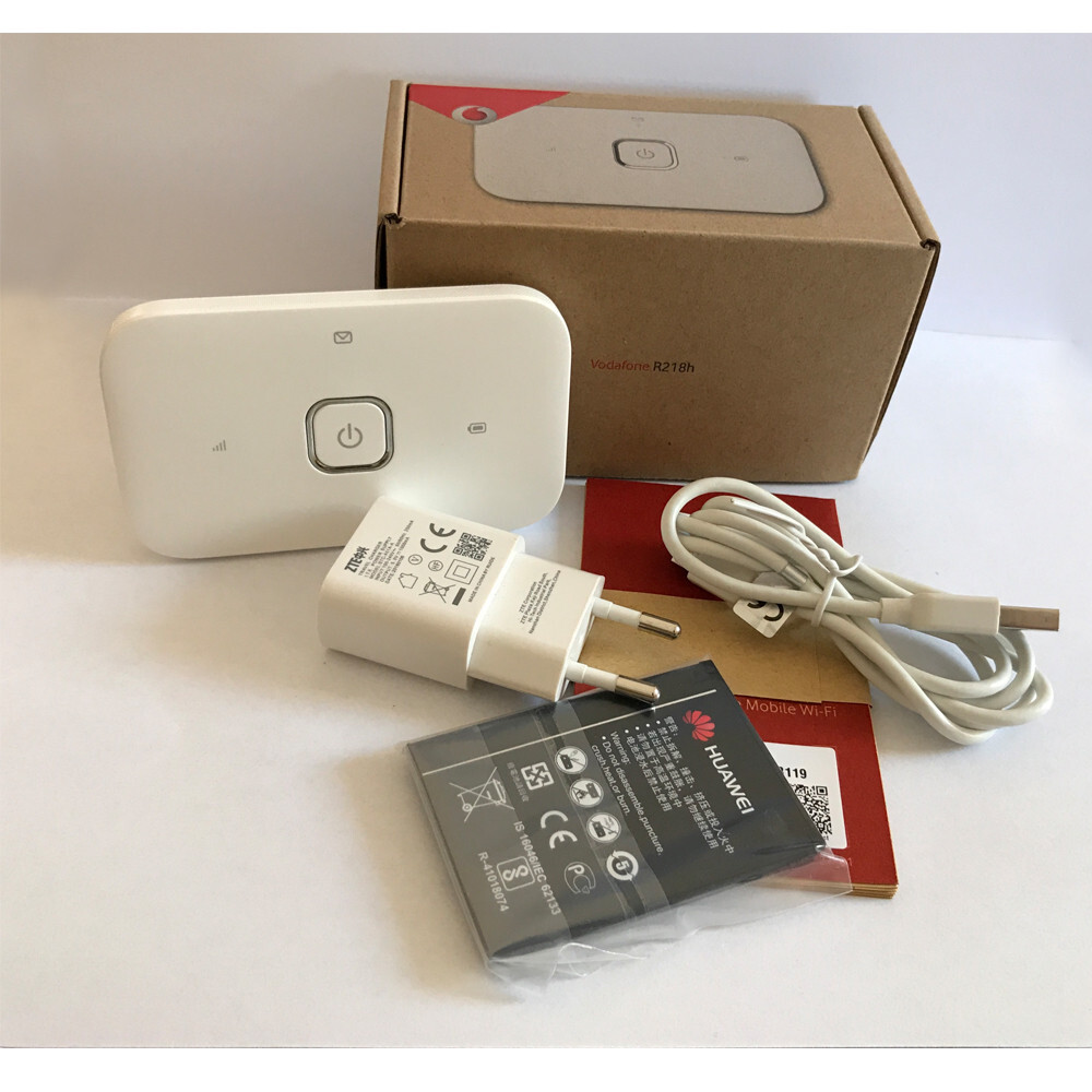Vodafone Wi-Fi Spot R218h LTE White up to 150 Mbps Huawei Hotspot LTE ...
