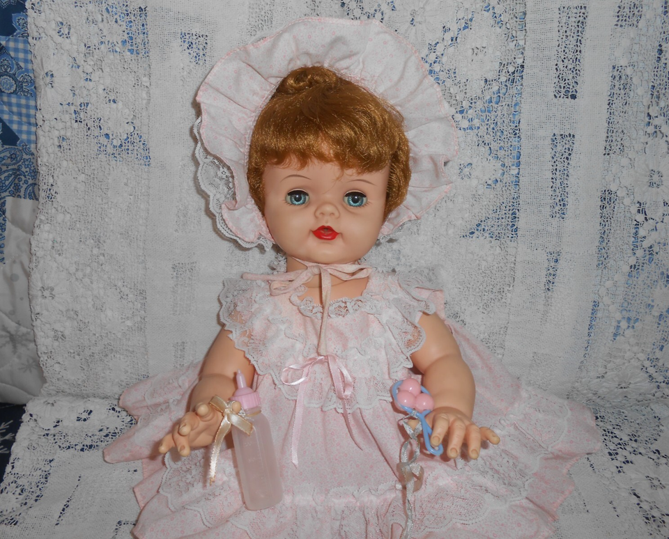 Rare HTF BEAUTIFUL Vintage 1960 Effanbee MY PRECIOUS BABY DOLL 20" | eBay