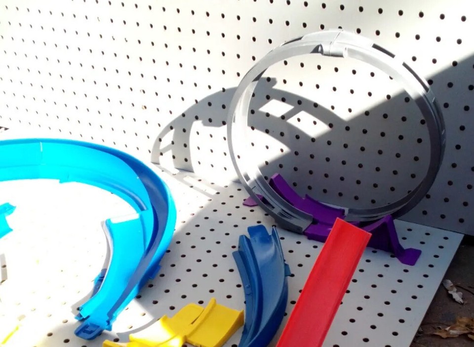 Vintage Hot Wheels Track Set Lot: Redline & Modern Era Pieces: Used | eBay