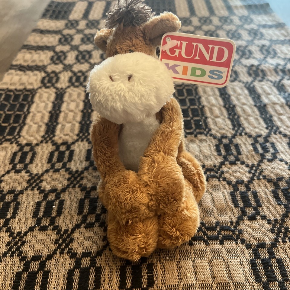 Gund Kids Magnatudes Brown Horse Sussex 20036 Plush Stuffed Animal ...