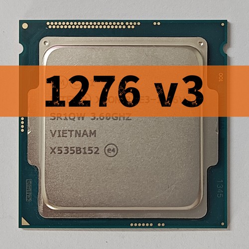 Intel xeon E3-1276 v3 SR1QW 3.6GHz 8MB 4 Cores 8 Threads LGA1150 CPU ...