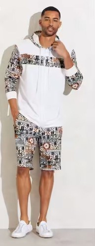 Size 1X Ashro Men's Zuri Active Hoodie and Short Set | eBay