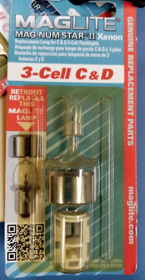 Mag-Lite Replacement bulbs for Mag-Num Star II Xenon 3 cell C & D ...