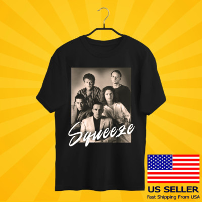 Squeeze band poster BLACK T-shirt Unisex All sizes S to 5Xl TA5609 | eBay