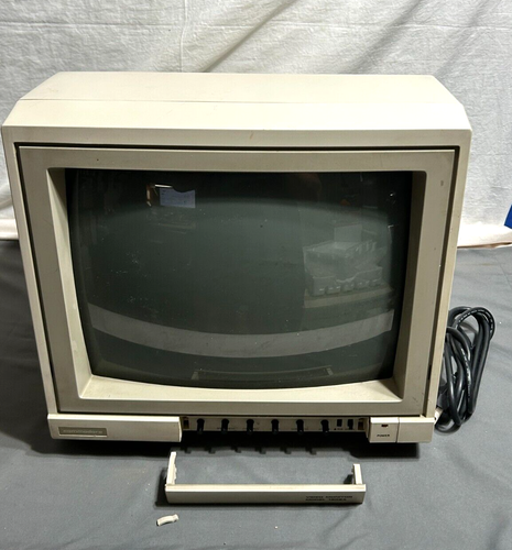 Vtg 1987 COMMODORE 64 128 COLOR Computer Gaming CRT Monitor 1902A ...