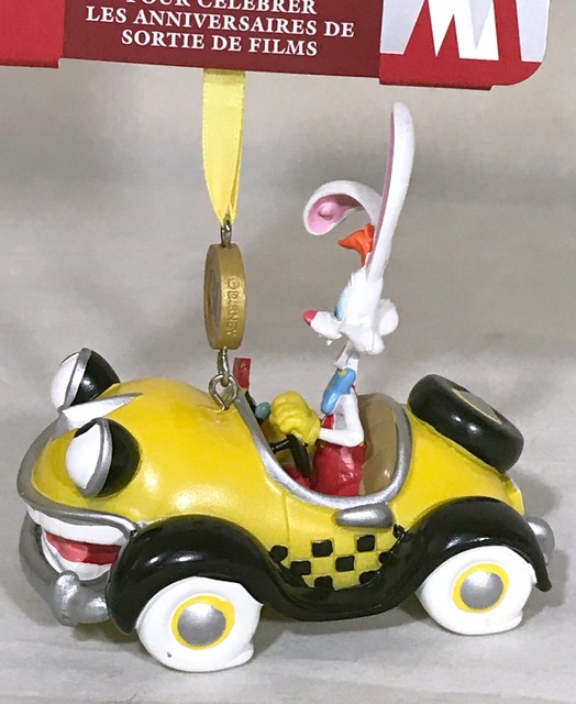 Roger Rabbit & Benny The CAB 2018 Disney Sketchbook Ornament 30 Years ...